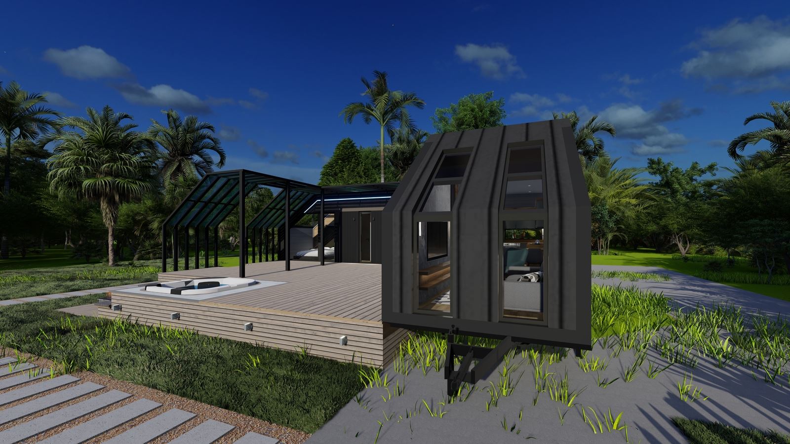 Tiny House Velüx Model ,Lüks Tasarım | Tiny Mobile House